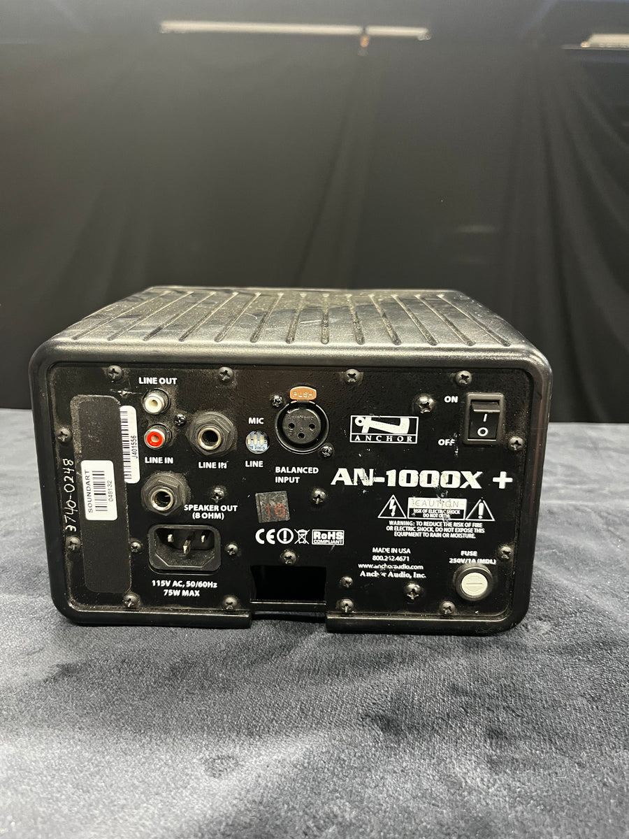 Used Anchor AN-1000X+ Powered Monitors – Sound Art Used Gear