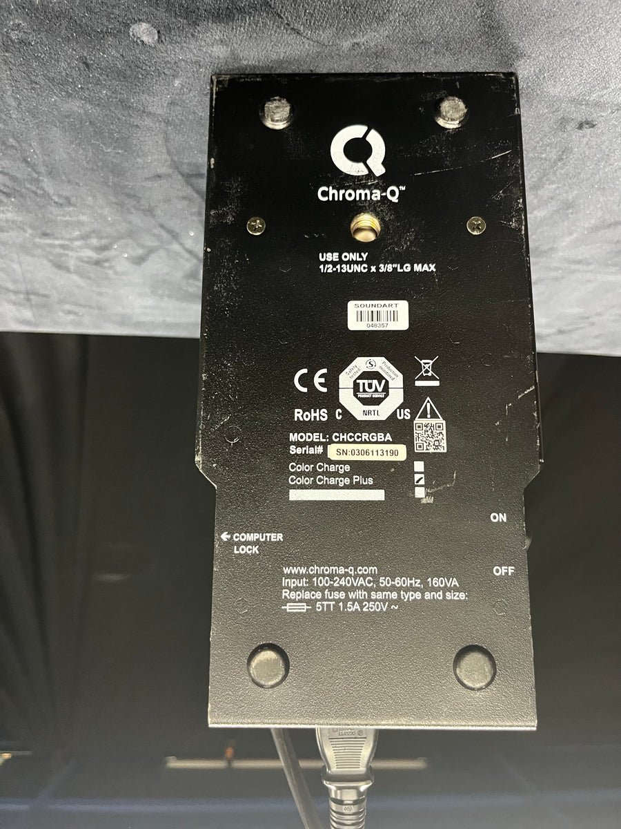 Used Chroma-Q Color Charge Plus – Sound Art Used Gear