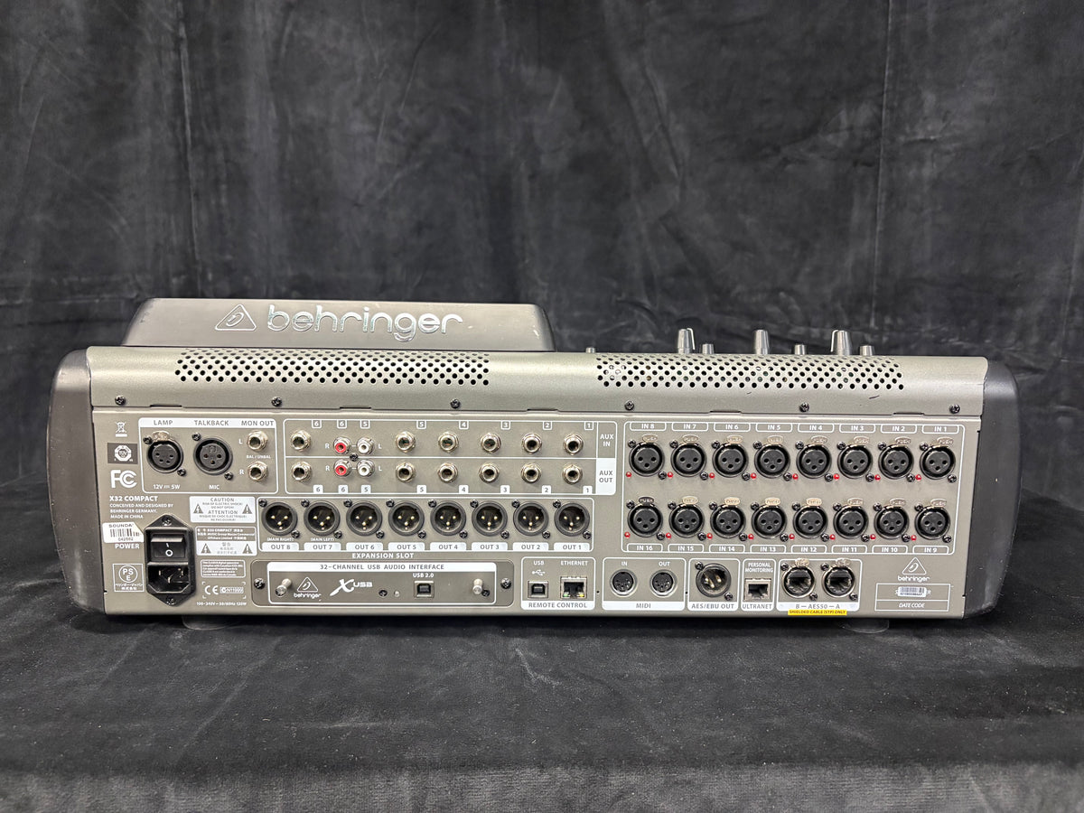 Used Behringer X32 Compact – Sound Art Used Gear