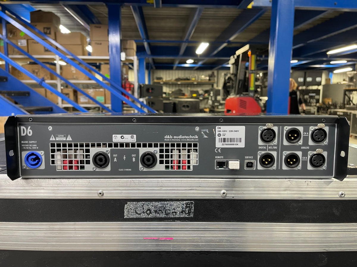 Used d&b D6 amplifier – Sound Art Used Gear