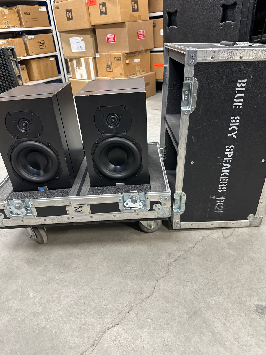 Used Blue Sky SAT 6D Pair 6.5" Digital Powered Studio Monitor – Sound ...