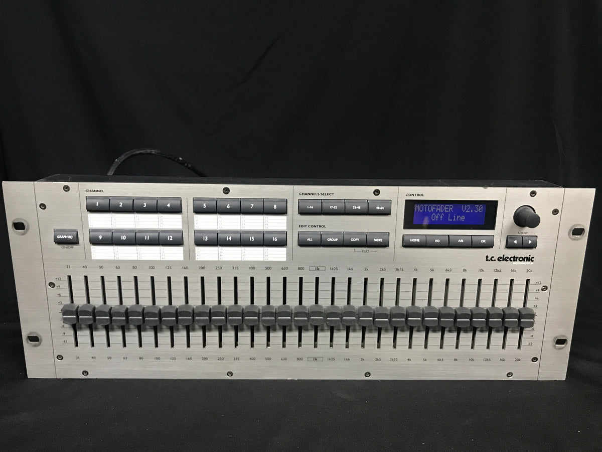 Used TC Electronics EQ Station-4 digital EQ with MotoFader – Sound Art ...