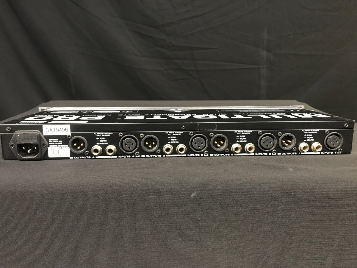 Used Behringer Multigate Pro Four Channel Noise Gate – Sound Art Used Gear