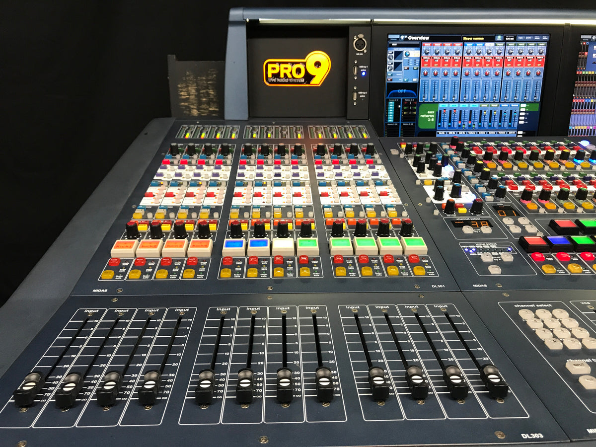 Used Midas PRO9 Mixing Consoles – Sound Art Used Gear